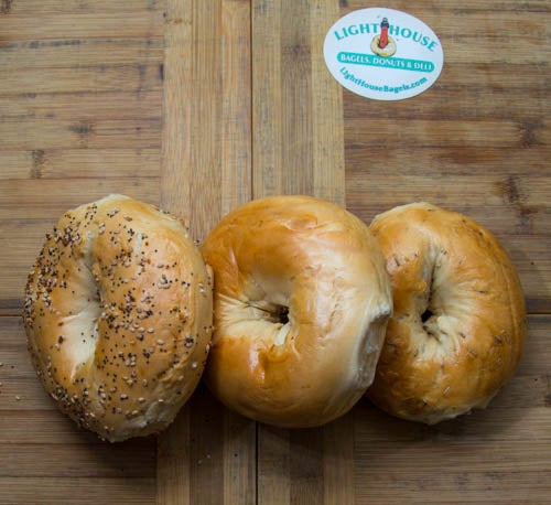 Bagel with Butter | Lighthouse Bagels and Deli